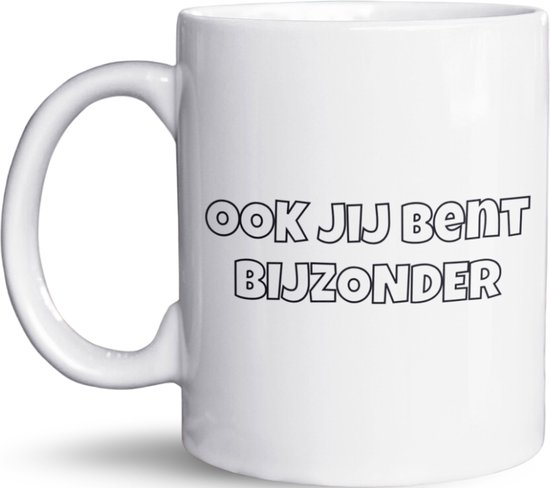 NietMokken.nl - Grappige mok - Ook jij bent bijzonder, bijzonder vervelend - Beide... | bol