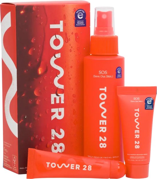 Tower 28 Beauty SOS Rescue Kit - Rescue Facial Spray - Lip Treatment ...