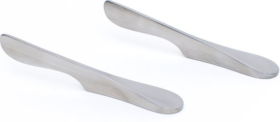 Bosign - Set met 2x Botermes - Smeermes met Zwevend Mesblad – RVS | bol