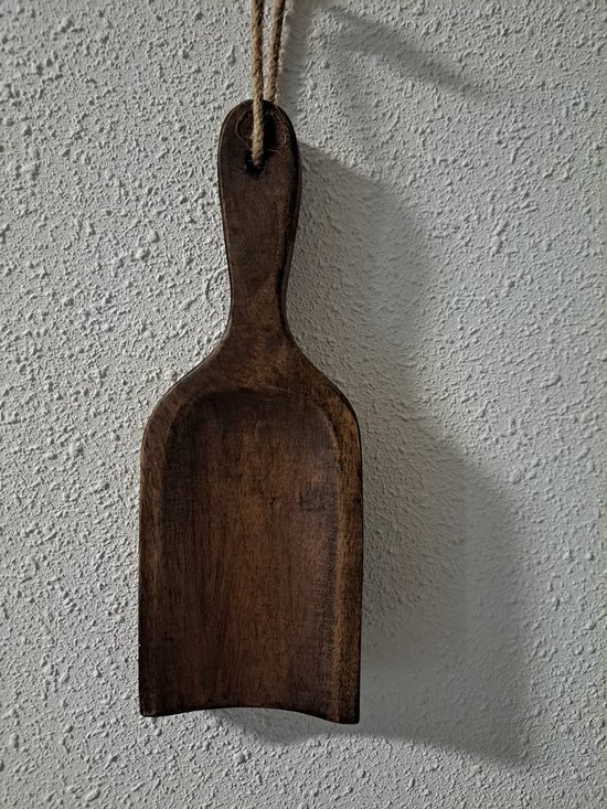 WoodR Decoratie houten schep / plateau schaal met handvat Stoer & Sober ...