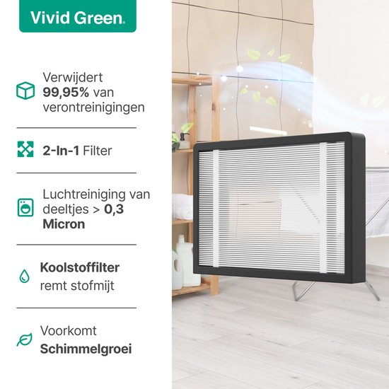 Vivid Green HEPA Filter 5080 | bol