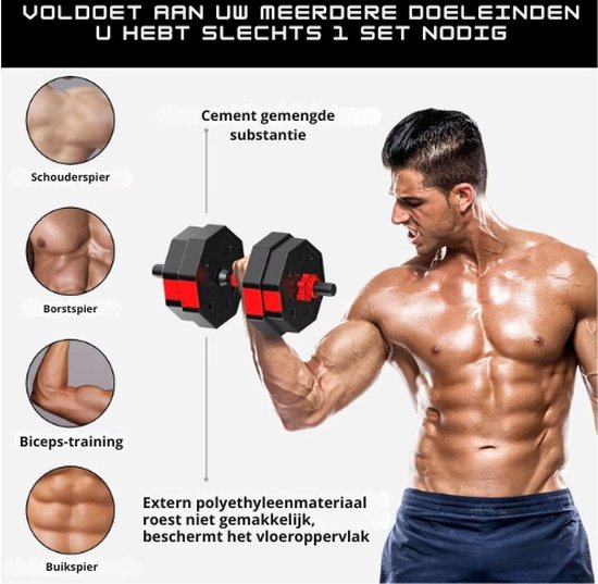 Verstelbare Halters Sets - Halterbellen/Lange Halter Set Van 2 ...