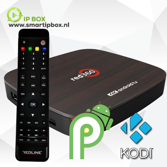 Red 360 4K Android TV Box - 2GB RAM - 8GB opslag - H313 Quad-Core ...