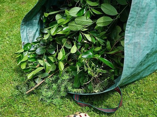 Opvouwbare Tuinafvalzak 120 Liter - Geschikt voor onkruid en overig ...