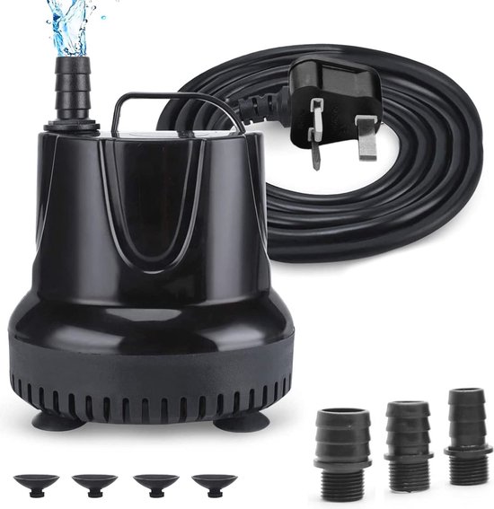 Dompelpomp 1500L/H 40W - Ultra Stille Waterpomp voor Zwembad, Aquarium ...