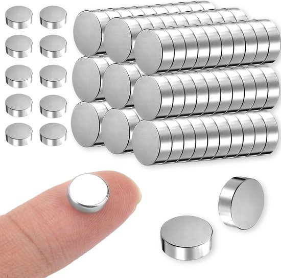 Mini magneten 8mm x 3mm - Sterke magneten voor knutselen, koelkast en ...