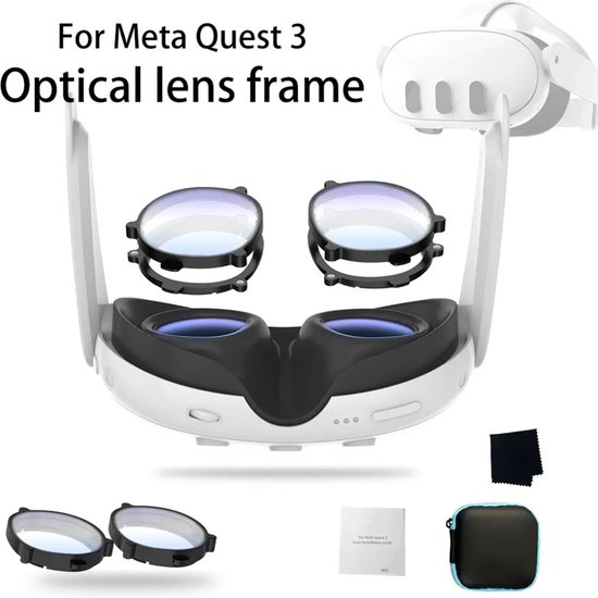 Dioptrie magnetische lens +1.0 | voor Meta Quest 3 | bol