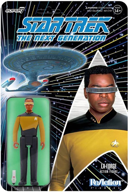 Lt. Commander La Forge - Star Trek: The Next Generation ReAction Action ...