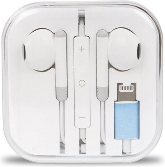 Bedrade Oortjes - Geschikt voor Apple iPhone - Oortjes met Draad ...