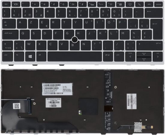 HP Laptop Toetsenbord Azerty BE + Trackpoint, Backlit | bol