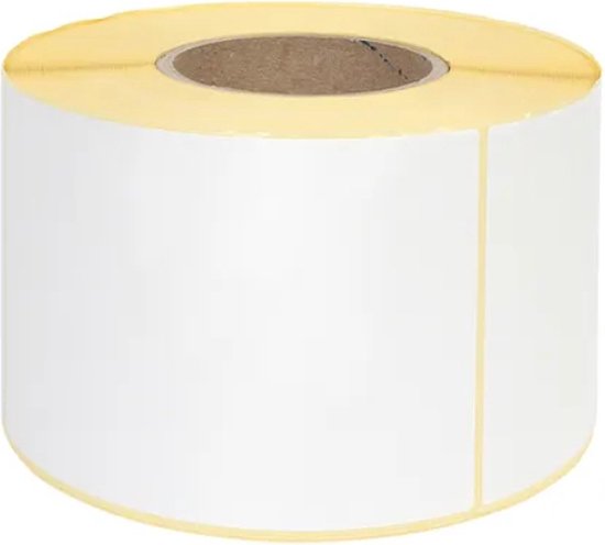 Verzendlabel blanco universeel - 102x150mm - 40mm kern - wit ...