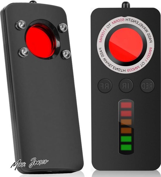 Mrs. Jones Stealth-X Spy Camera Verborgen cameradetector draadloze RF ...
