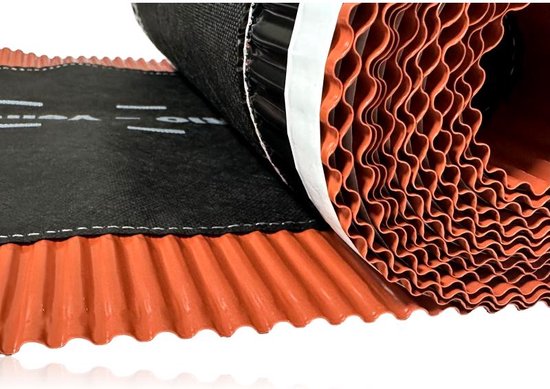 VarioVent - Ondervorst op rol 39cm x 5 meter - rood | bol