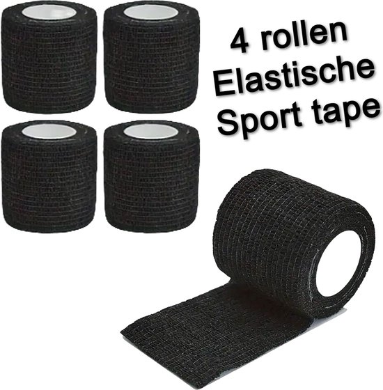 Allernieuwste.nl® 4 Rollen Zelfklevende Elastische Sport Brace ...