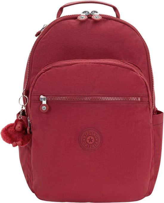 Kipling SEOUL Rugzak - FUNKY RED | bol