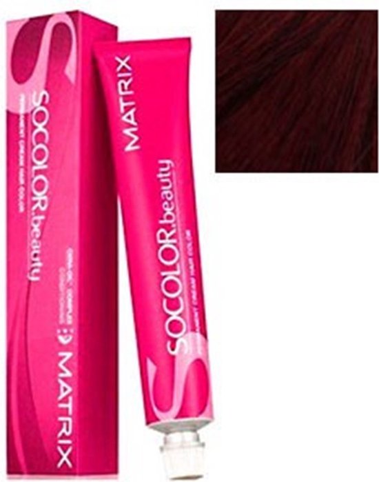 Matrix SoColor Beauty - Meduim Brown Red Red - 4 RR | bol