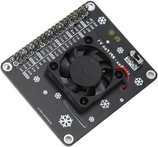 RPI-ventilator voor GPIO-uitbreidingskaart - effectieve warmteafvoer ...