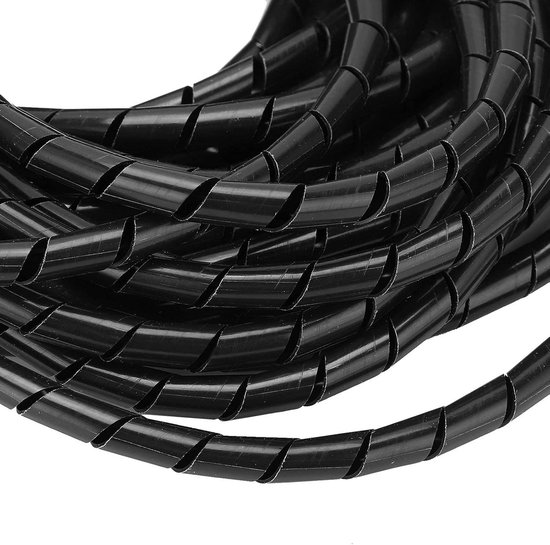 Flexibele Spiraal Wrap Kabel Buis - 10m PVC Kabel Slang Isolerende ...