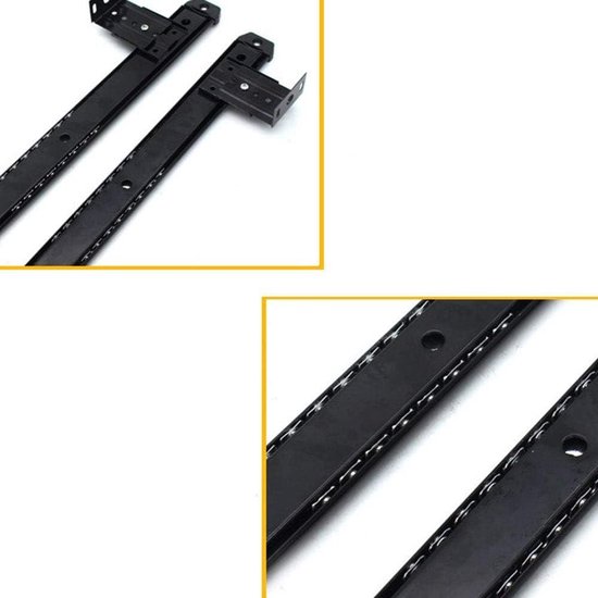 Under-Desk Computer Slide Mount - Content Power Tool Keyboard Runners ...