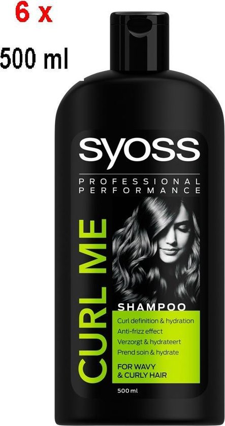 6x Syoss Shampoo – Curl Me | bol