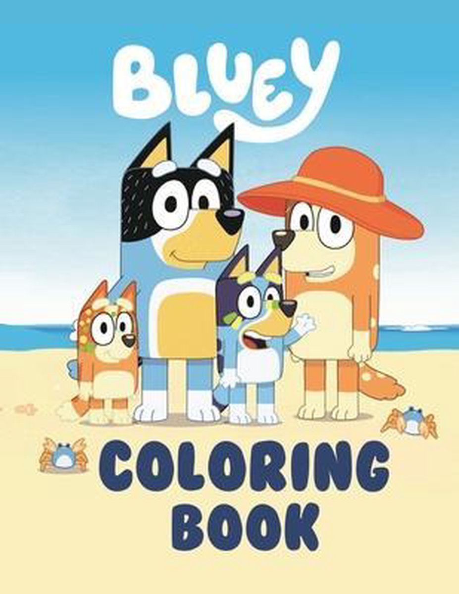 Kids-n-fun | Kleurplaten Kleurplaten Bluey Rusty