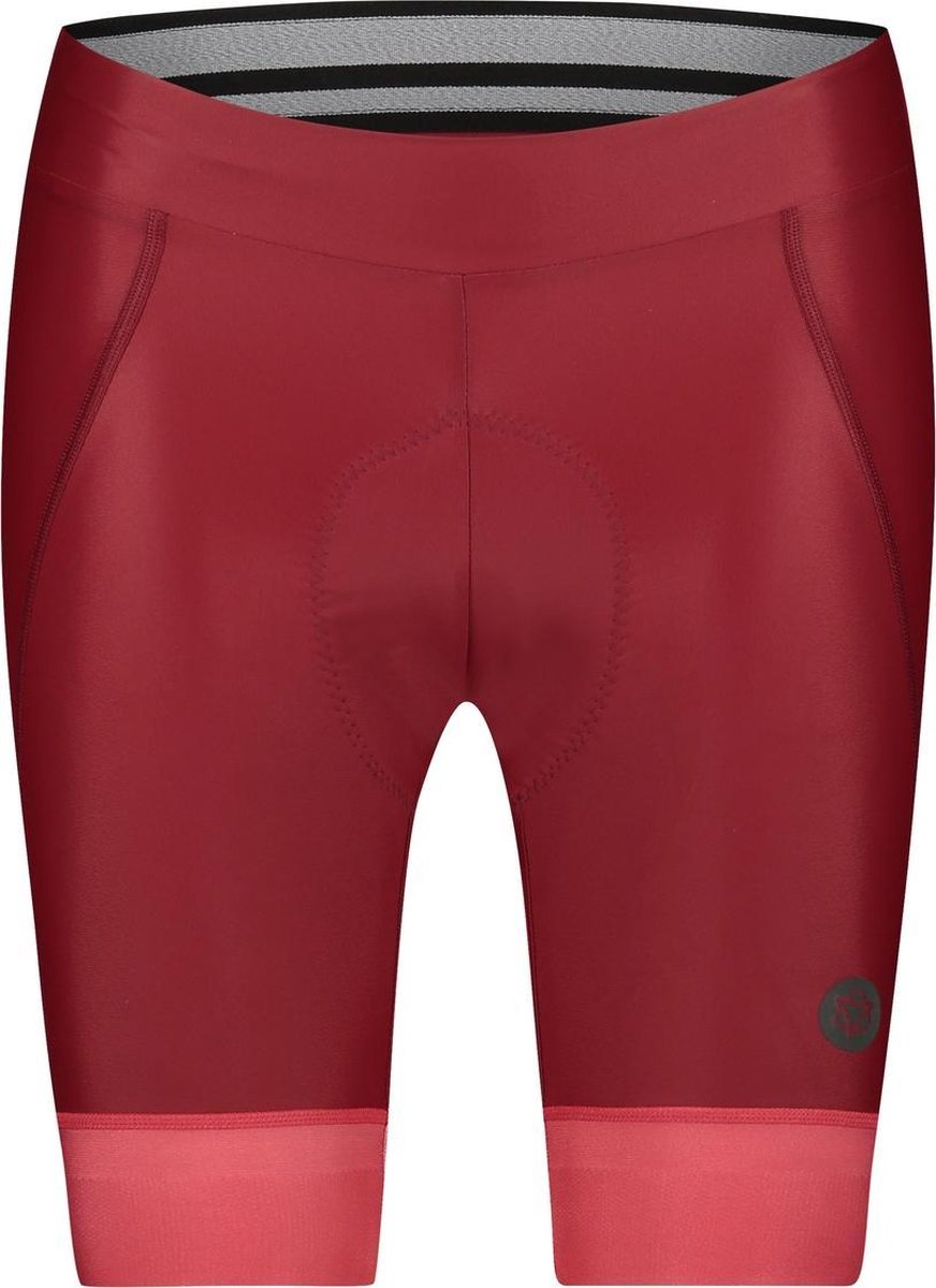 AGU Prime Fietsbroek met Zeem Trend Dames - Rood - M | bol.com