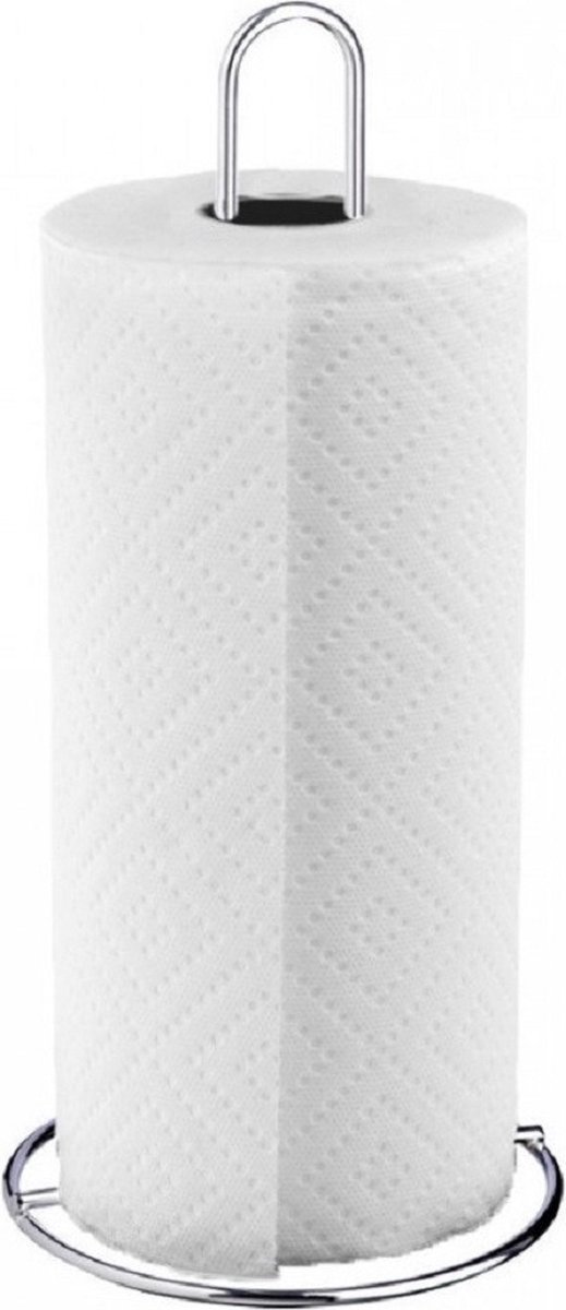 Keukenrol/keukenpapierhouder - van chroom - 28 cm | bol.com