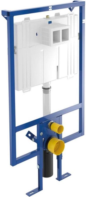Bâti-support Compact pour WC suspendu, 112 cm, avec réservoir encastré ...