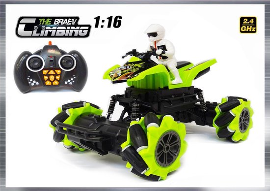 Rc QUAD 2.4GHZ motor- radiografische bestuurbare quad 1:16 (oplaadbaar ...