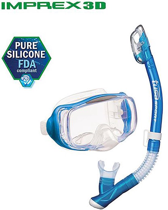 TUSA Imprex 3-D Dry snorkelset | bol