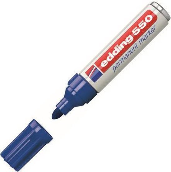 edding 550 permanent marker, ronde punt, div. kleuren | bol.com