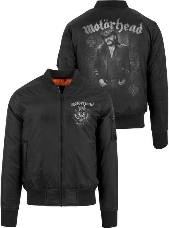 Urban Classics Motorhead Bomber jacket -S- Motörhead Lemmy Zwart | bol.com