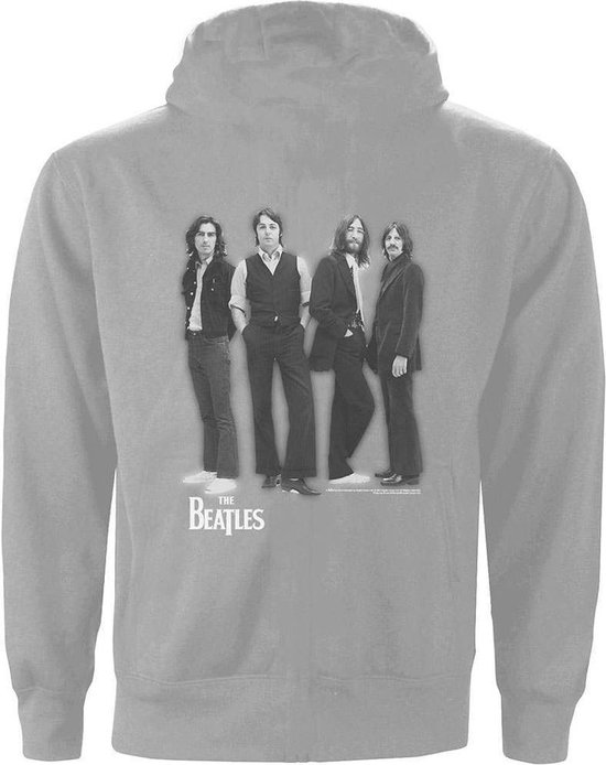 The Beatles Vest met capuchon -XL- White Album Grijs | bol