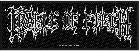 Cradle Of Filth - Logo Patch - Multicolours | bol