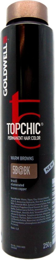 Goldwell Topchic Hair Color bus - 250 ml 5B@BK | bol.com