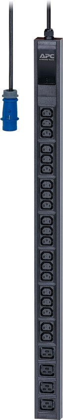 APC Easy PDU EPDU1116B, Basic, 0U, 16A, 230V, (20x)C13 & (4x)C19, IEC309 16A stekker | bol.com