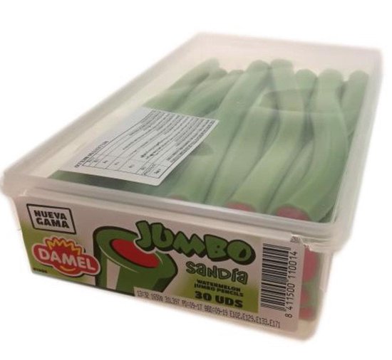 Damel Jumbo sticks watermeloen 30 stuks | bol