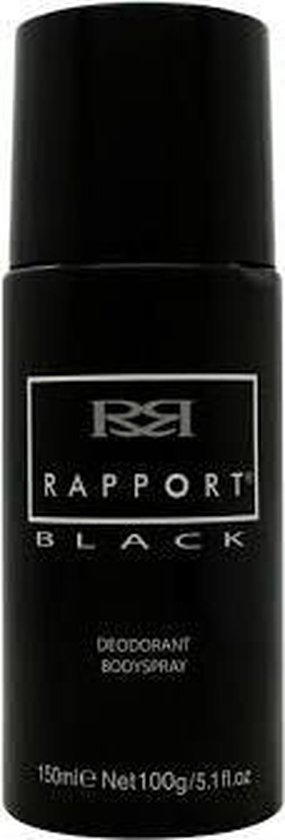 Dana Rapport Black Deodorant Body Spray 150ml | bol