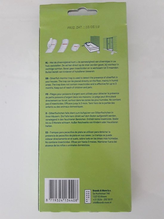 Vliegenval - insectenval - 2 stuks in verpakking | bol.com