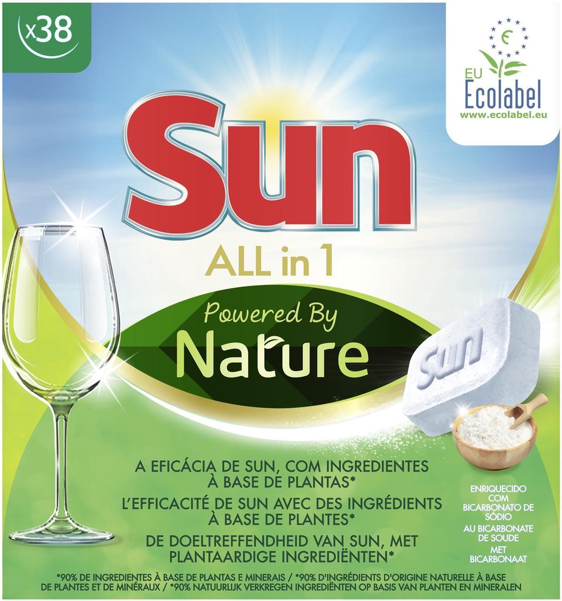 Sun All-in-1 Tab Powered by Nature - 38 tabletten | bol.com
