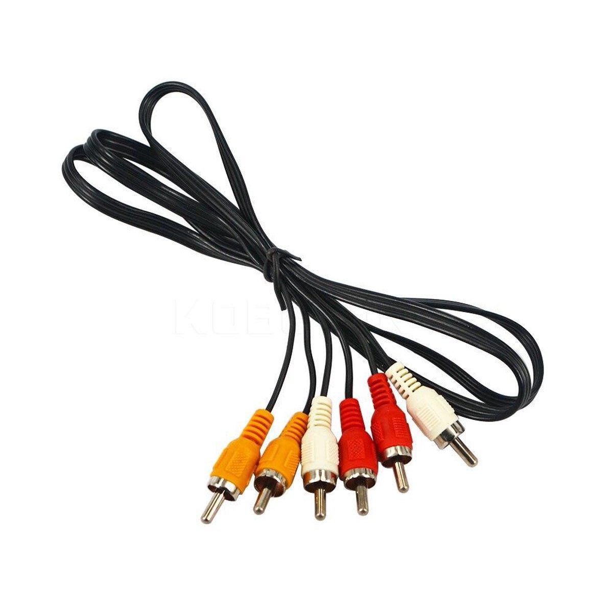 WiseGoods RCA Kabel Splitter 3 Poorten - Tulp Composiet AV Switch - Met ...