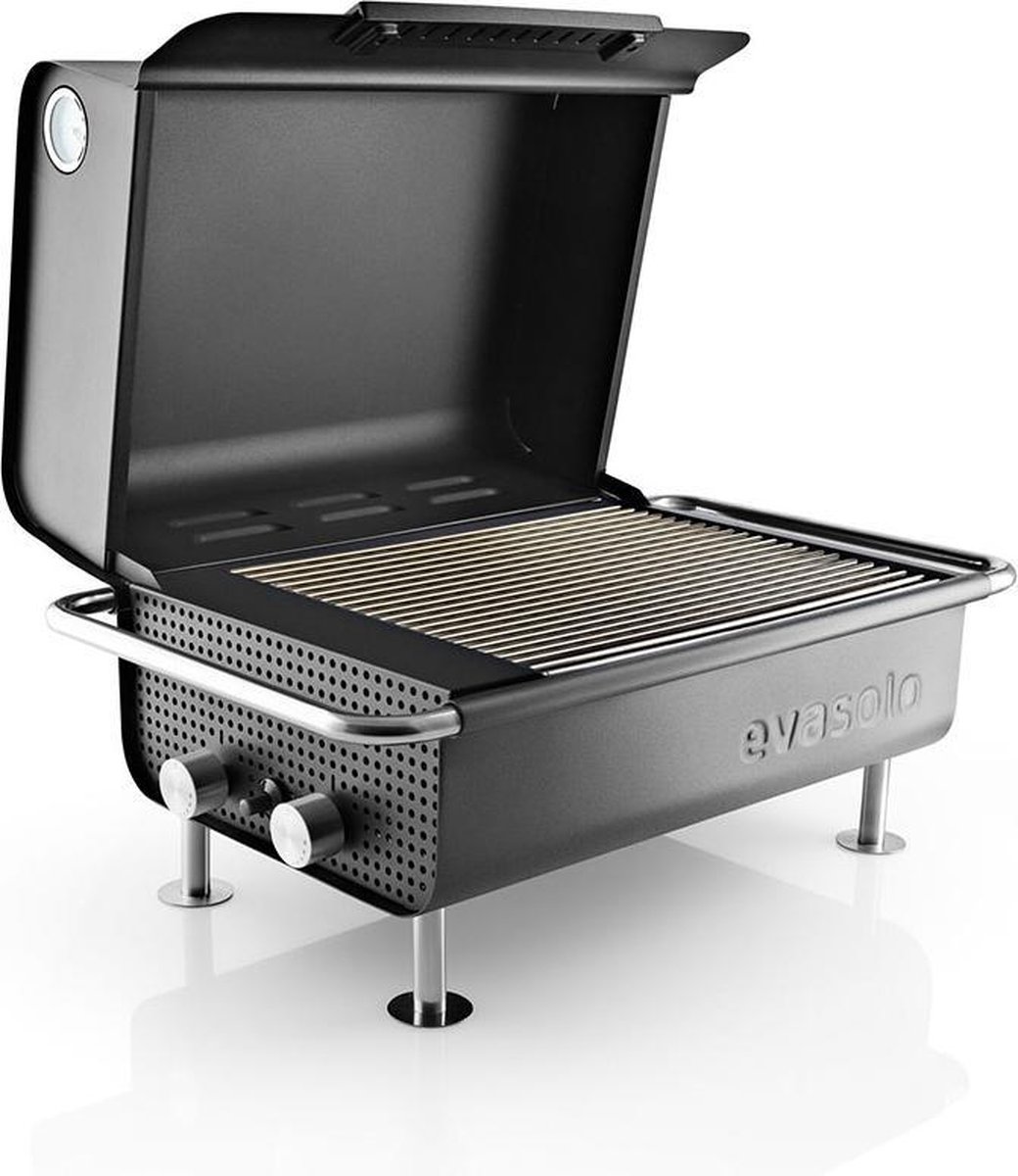 Coffret Barbecue à Gaz - Noir - Compact - Eva Solo | bol.com