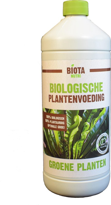Biologische Plantenvoeding Groene Planten 1 liter (=100% VEGAN) | bol
