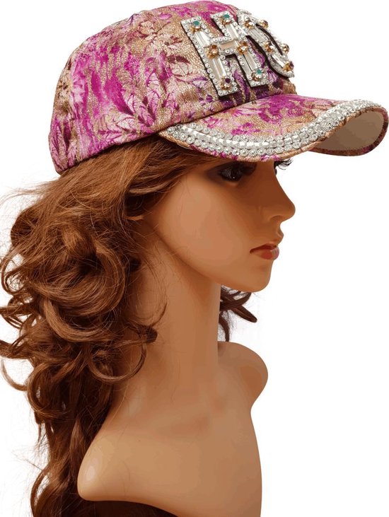 Thannaphum Glitter & Glamour cap - Hot donker paars | bol.com