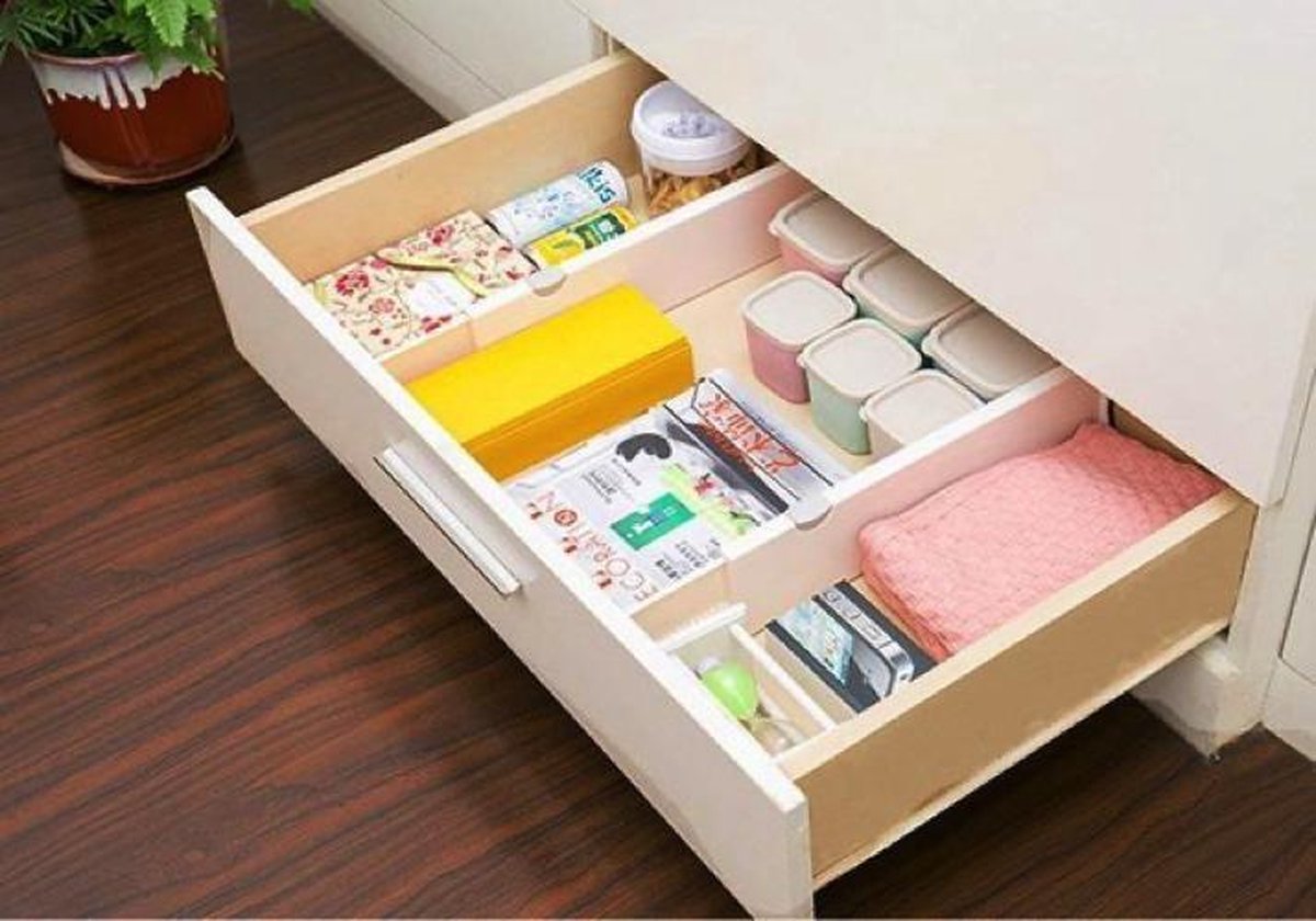 Lade organizer - Ladeverdeler - Organizer - 4 Stuks - Bestekbak ...