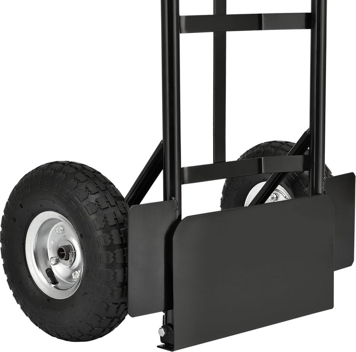 Stalen steekwagen - Rood - Incl. handvaten | bol.com