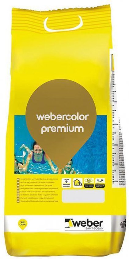 Weber-Color Premium Decoratieve Voegmortels - Gekleurde Cementgebonden ...
