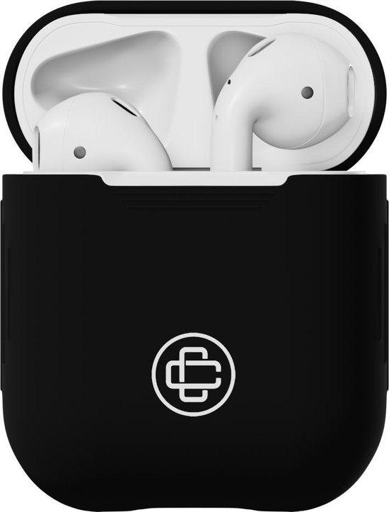 Case Closed - AirPods Case - Silicone - Zwart | bol.com