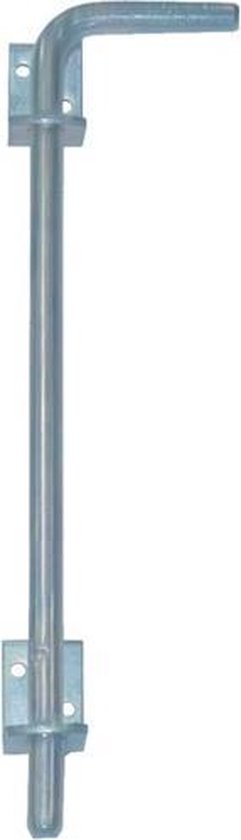 Wovar Grondgrendel Verzinkt 40 cm | Poortgrendel | bol