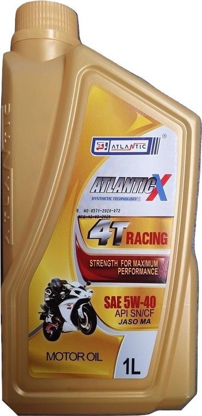 ATLANTIC X 4T 5W40 MOTOROLIE 4 TAKT | bol.com